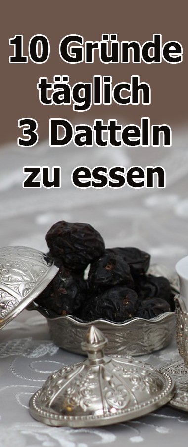 10 Gründe täglich 3 Datteln zu essen - Fem Lifestyle