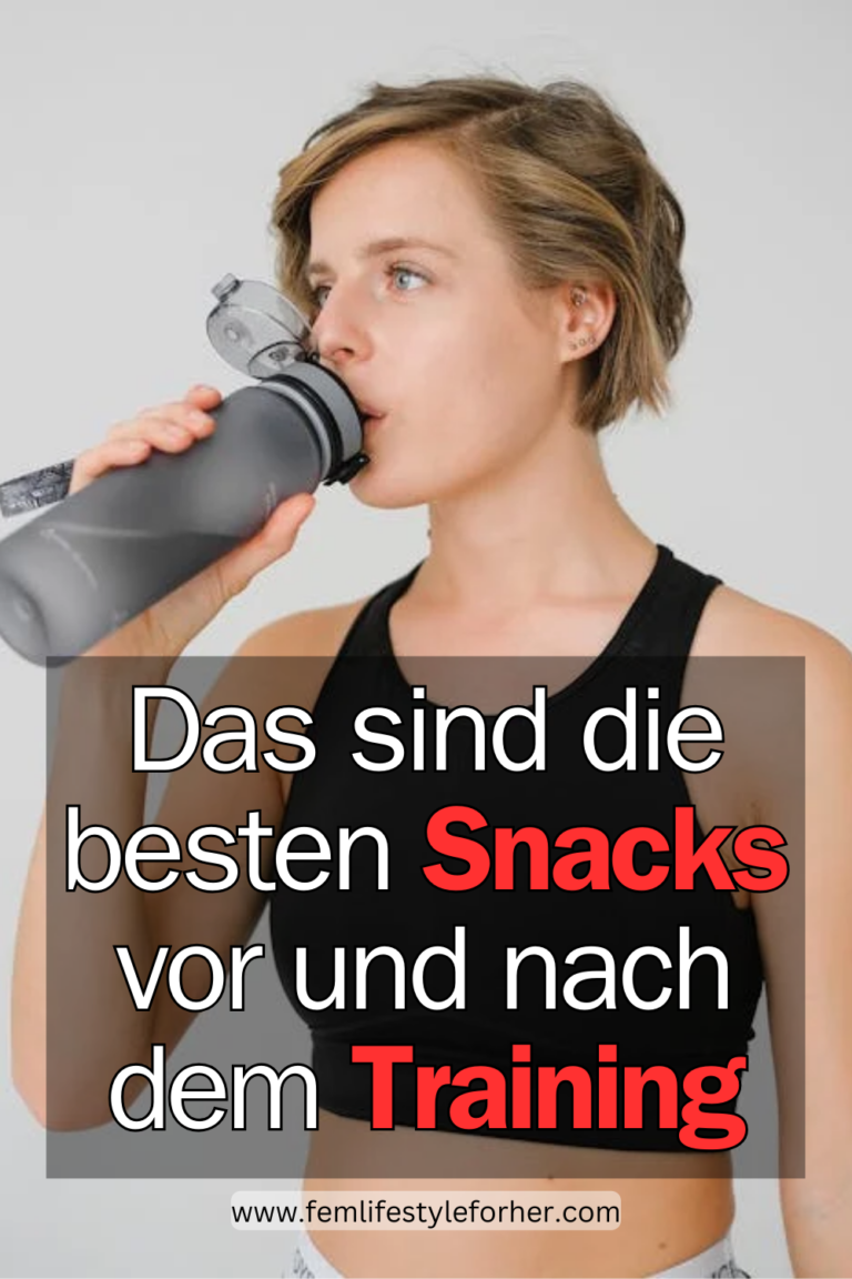 Das sind die besten Snacks vor und nach dem Training - Fem Lifestyle
